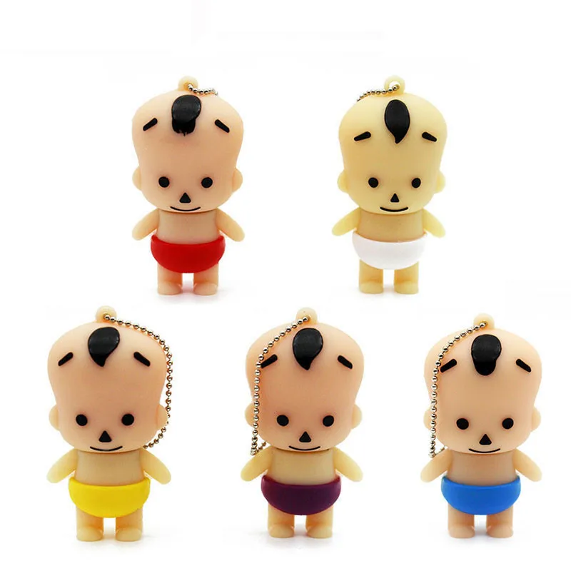JASTER-Usb-flash-drive-cute-silicone-smile-baby-cartoon-theme-USB ...