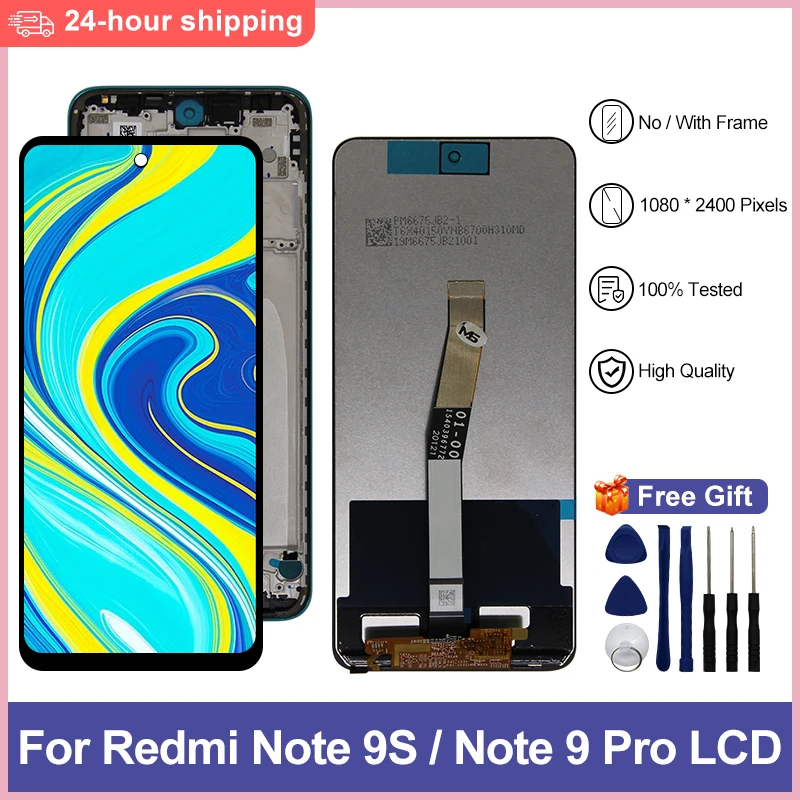 6-67-For-Xiaomi-Redmi-Note-9S-LCD-Display-Touch-Screen-Digitizer ...