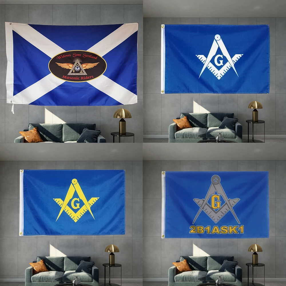 Widows-Sons-Scotland-Masonic-Riders-Freemasonary-Ruler-Letter-G-Printed ...