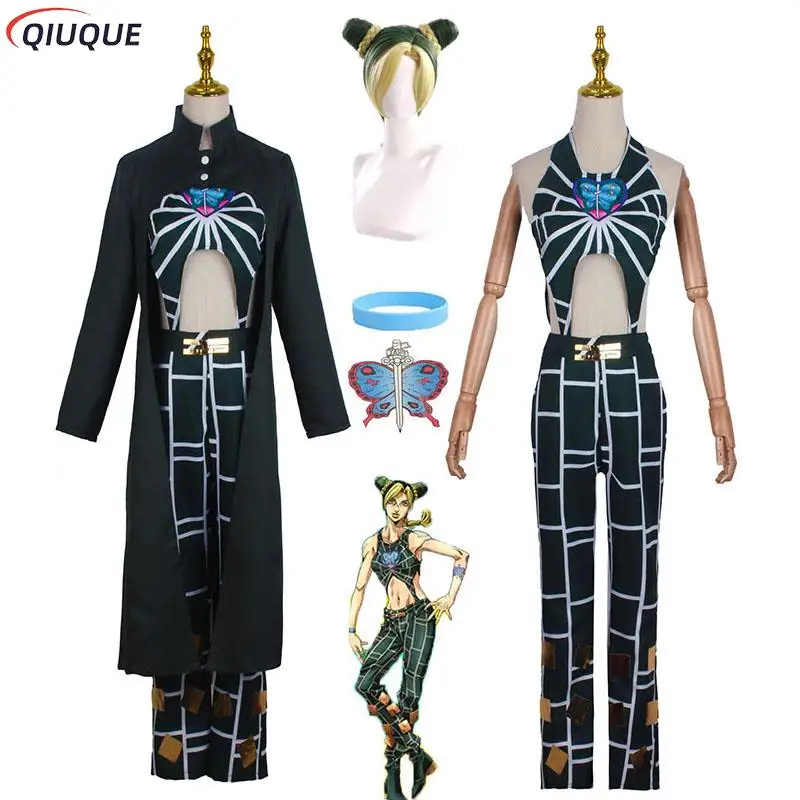 Anime-JOJO-JoJo-s-Bizarre-Adventure-Cosplay-Costume-Jolyne-Cujoh-Kujo ...