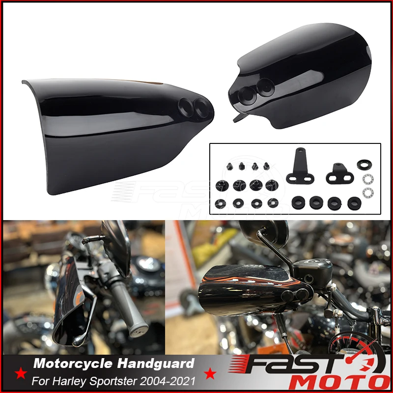 Hand-Guard-Motorcycle-Handguard-Handlebar-Guards-for-Harley-Sportster ...