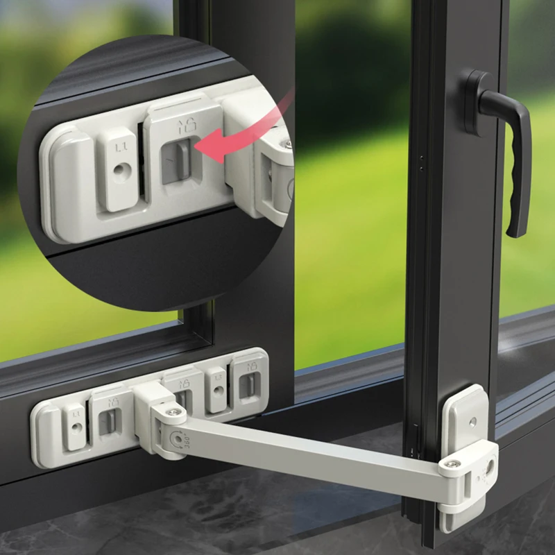 Home-Baby-Safety-Lock-Buckle-Children-Windows-Limit-Holder-Sliding-Door ...