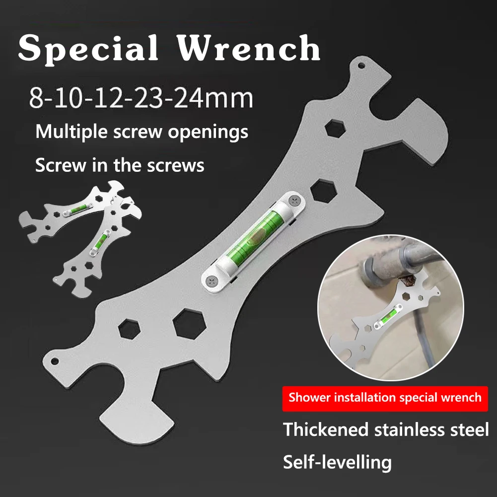 Special-Wrench-Tools-with-Level-Shower-Faucet-Installation-Bathroom ...