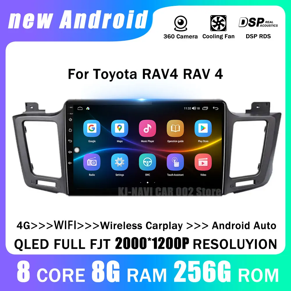 Android-14-per-Toyota-RAV4-RAV-4-2012-2018-Player-Auto-Radio-Carplay-4G ...