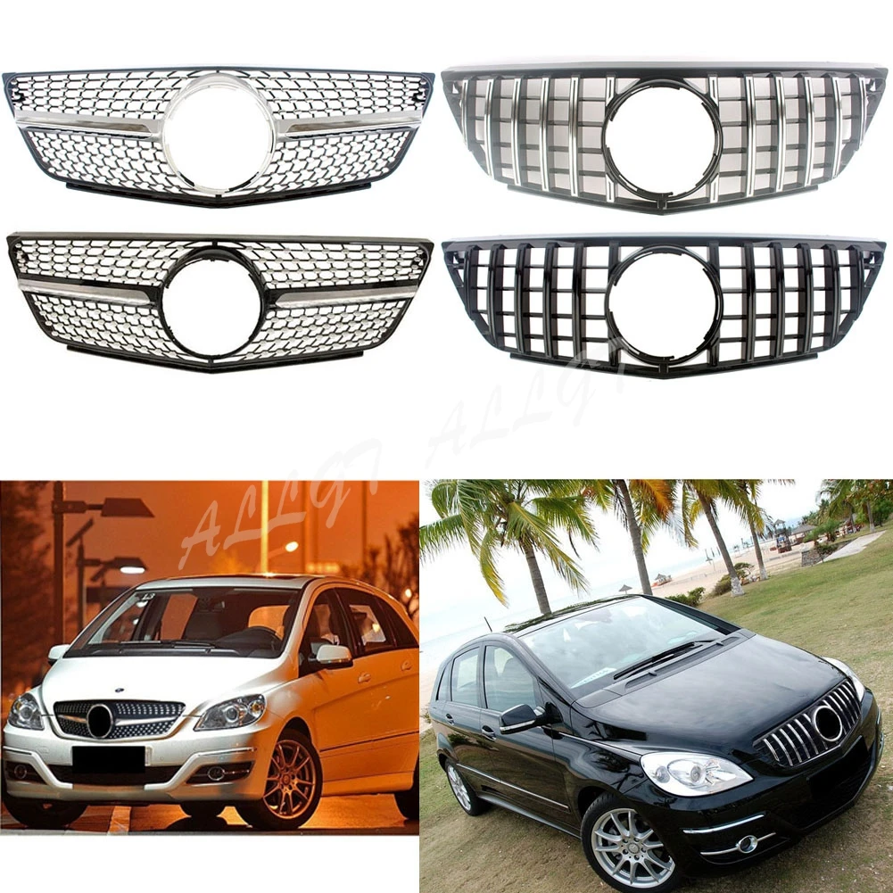 Voor Grill Center Hood Grille Vent Bumper Voor Mercedes Benz B Klasse B150 B160 B170 180 B200 ...