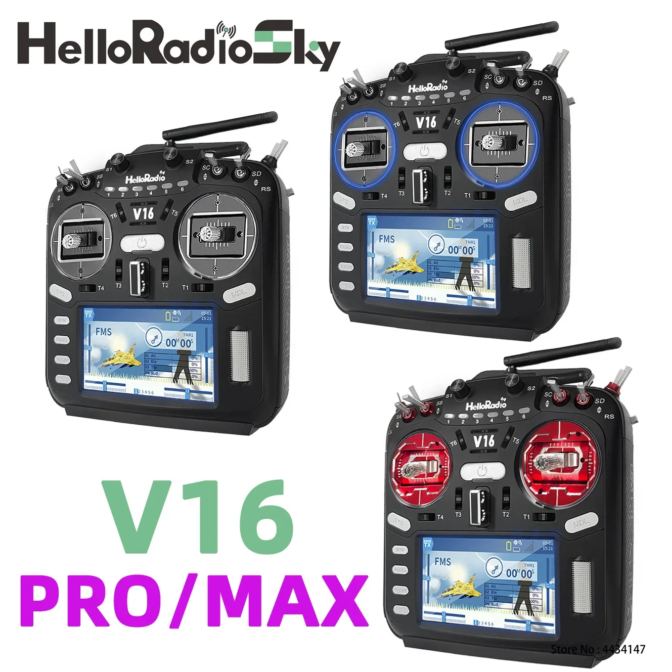 HelloRadio-metteur-RC-multi-protocole-V16-PRO-MAX-ELRS-4-en-1-prise-en ...