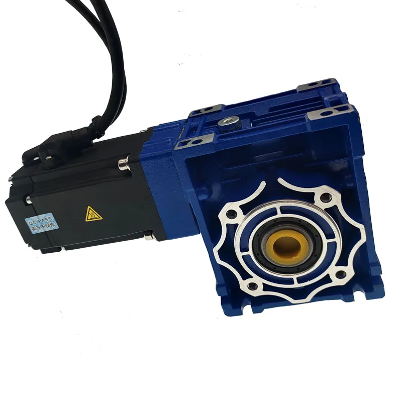 BLDC motor with encoder, worm gear reduction, brushless low speed and ...