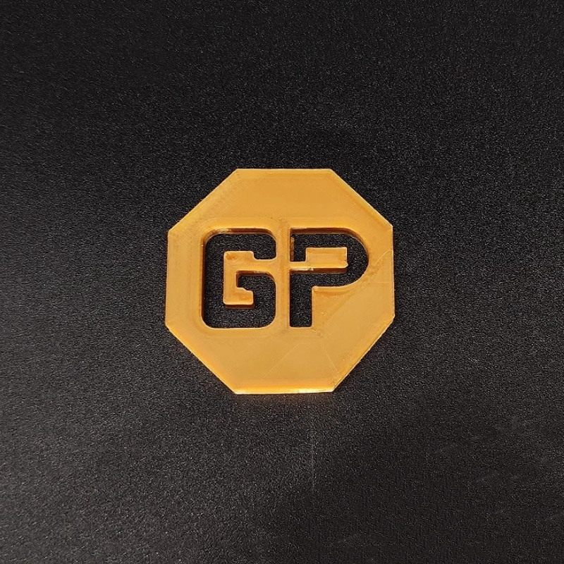 Escape From Tarkov Perimeter GP Coin Model 3D Printing Around Make PLA ...