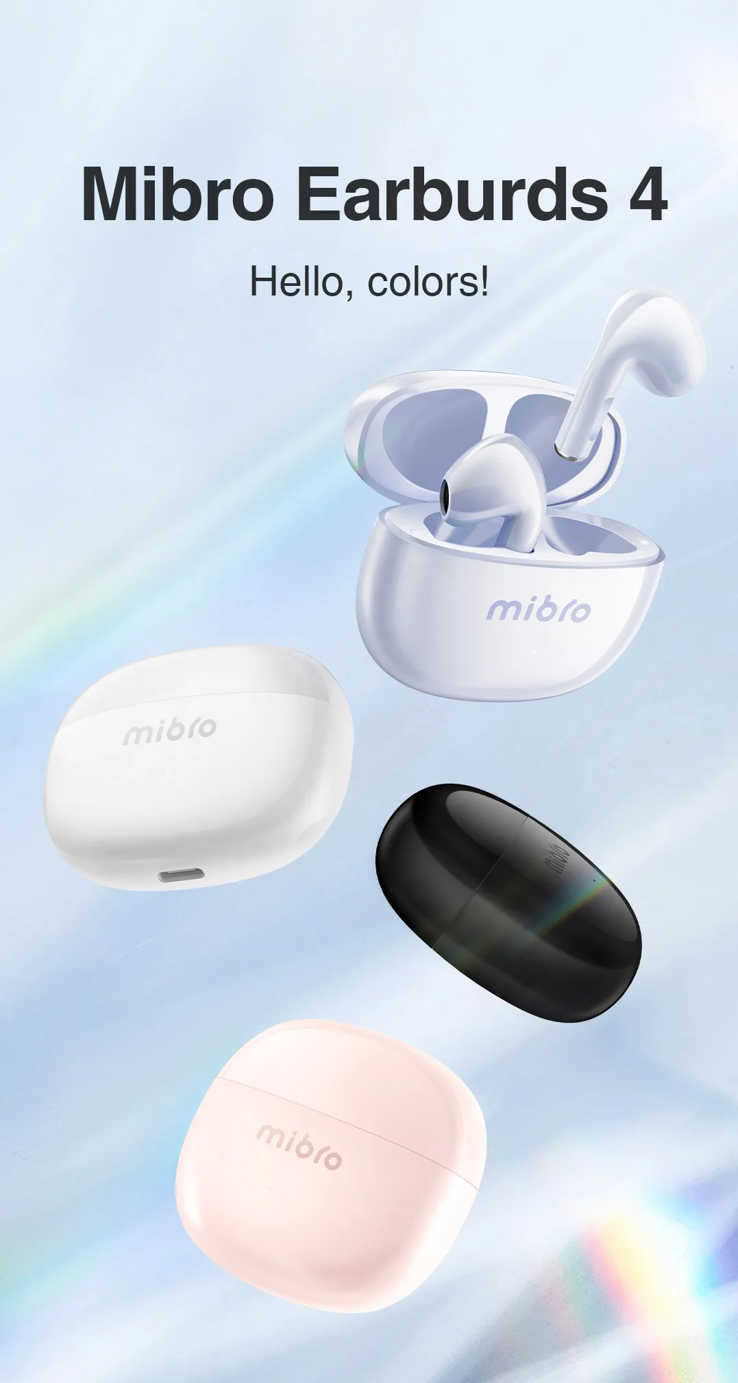MIBRO EARBUDS 4 - Intelec | Tecnología y Fitness