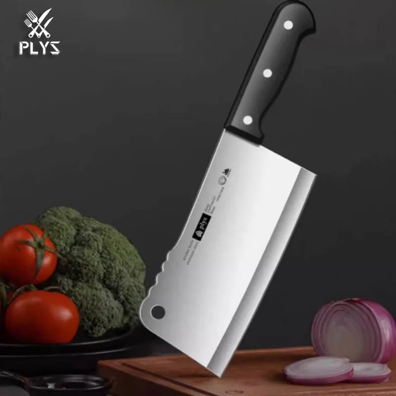 High-grade-high-hardness-Chinese-bone-cleaver-imitation-wood-handle ...