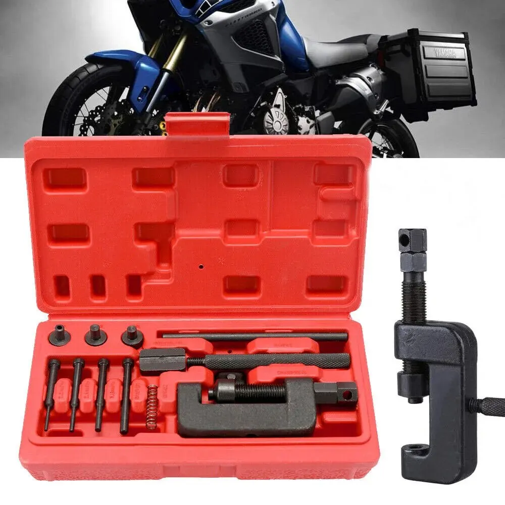 Universal-13-Pieces-Heavy-Duty-Motorcycle-Bike-Cam-Drive-Chain-Breaker ...