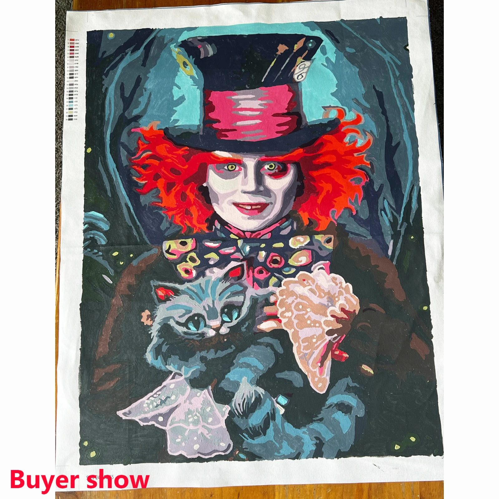 Disney Mad Hatter Drawing