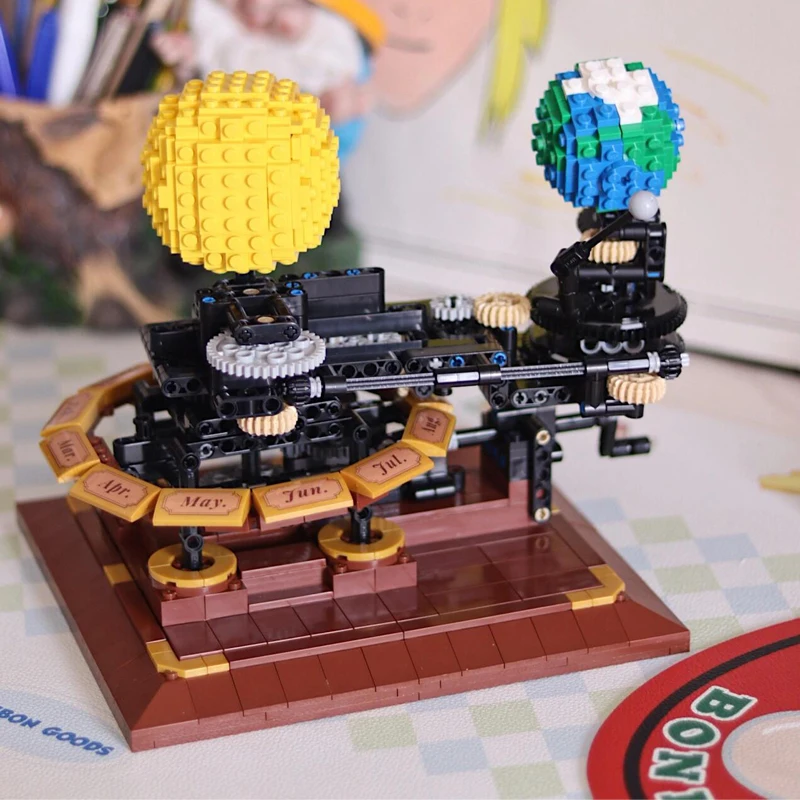 Solar-System-Building-Blocks-Model-Technical-Universe-Planet-Earth-and ...