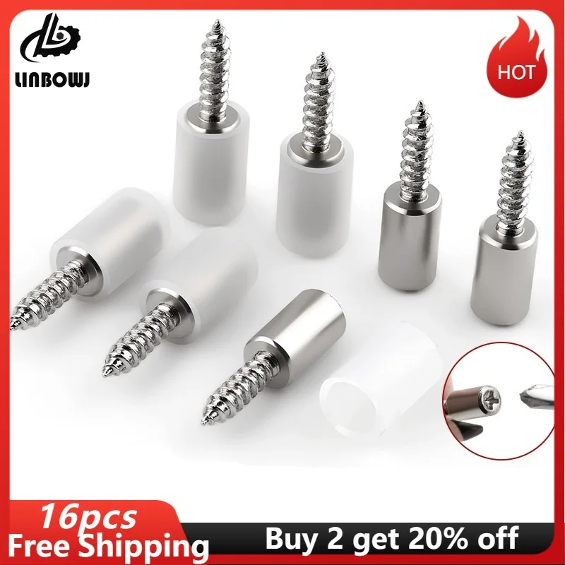 1-16Set-with-Rubber-Sleeve-Laminate-Cross-Self-tapping-Screw-Support ...