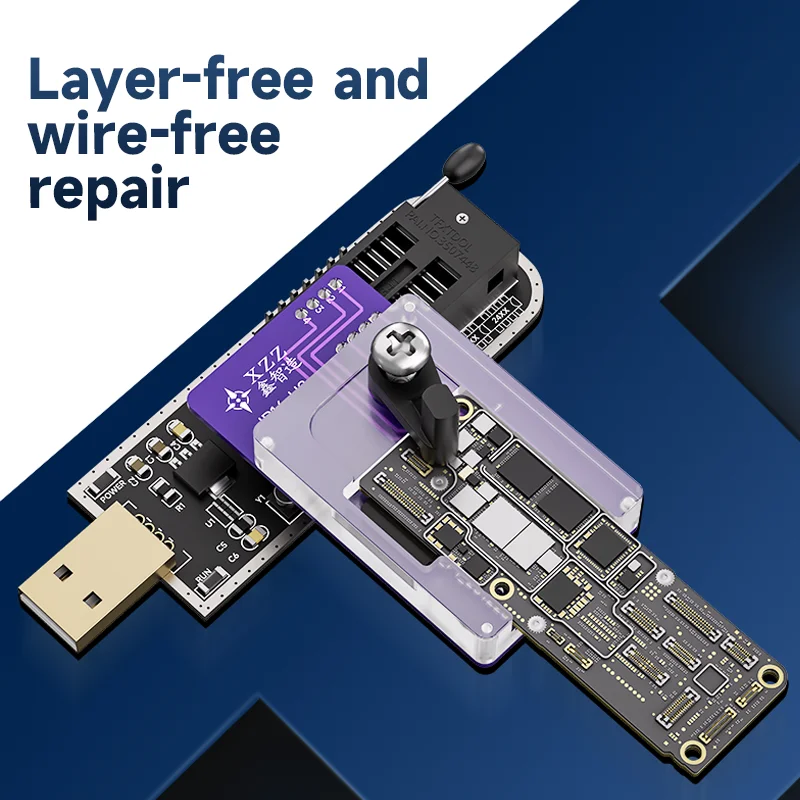 XZZ U2 Read/write Chip No-disassembly Chip Reader for IPhone 15-16 ...