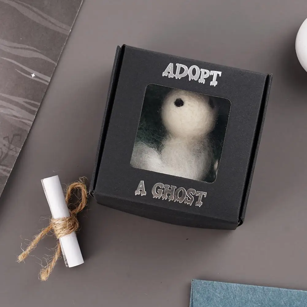 Halloween Adopt A Ghost Doll With Book Of Contract Halloween Spooky ...