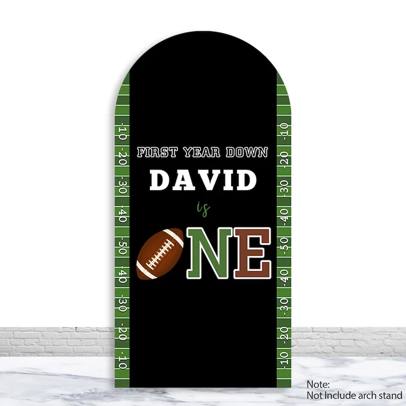 Mehofond-Custom-First-Year-Down-Arch-Backdrop-Boy-Kids-1st-Birthday ...