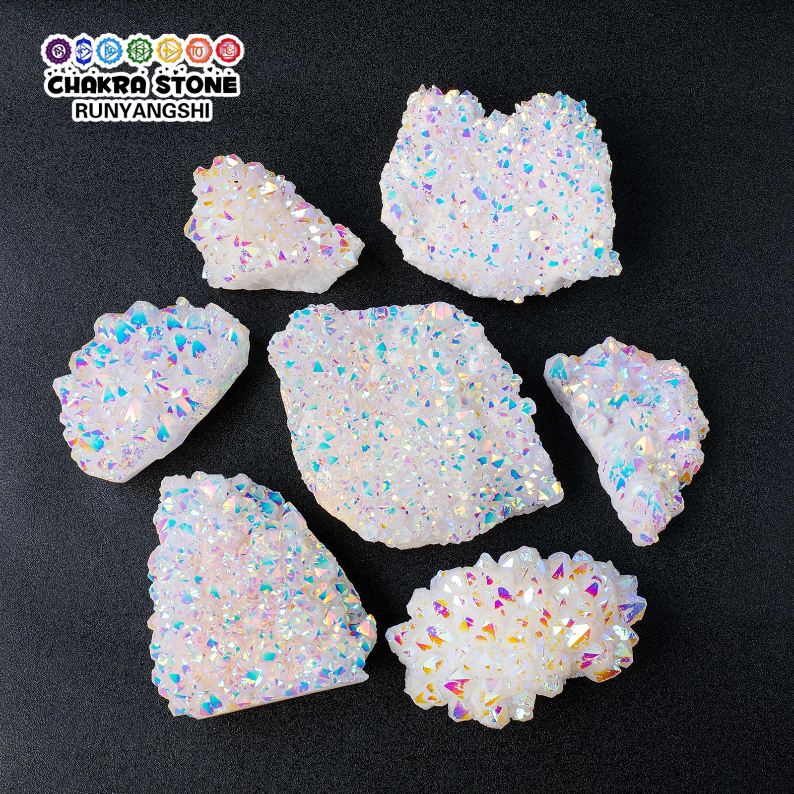 1PC-Colorful-Electroplated-Halo-Clear-Quartz-Cluster-Angel-Aura-Rainbow ...