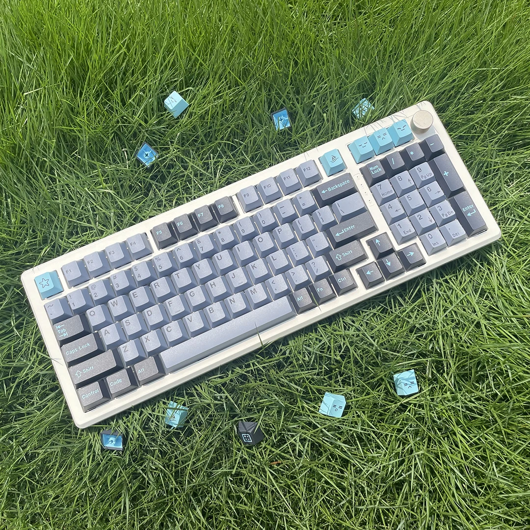 Diseño 80082 173 teclas GMK Keycap clon Roma Cherry Profile MX doble ...