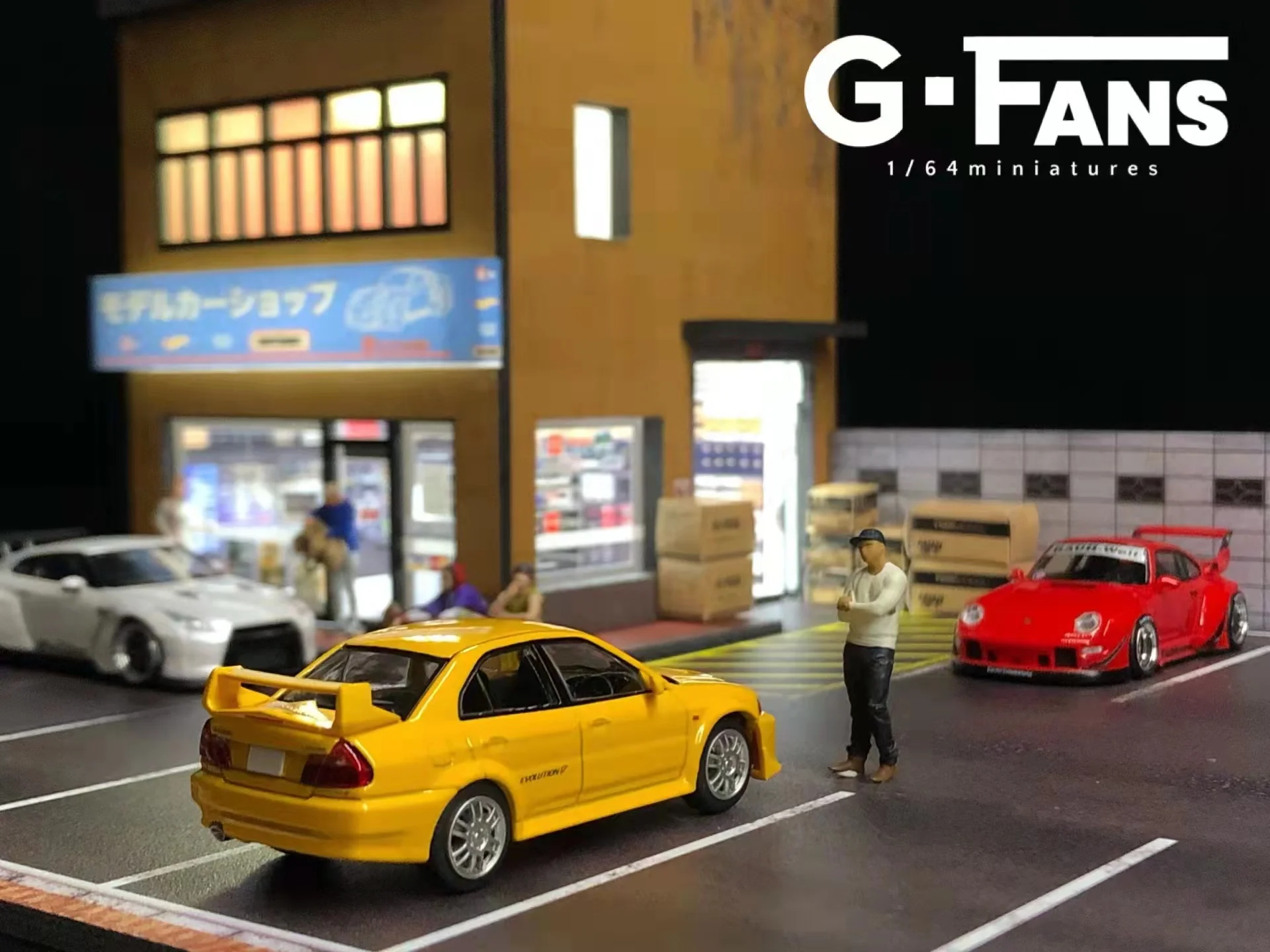 Car Garage Diorama Model | Led Lights Diorama | Car Garage Lights | G ...