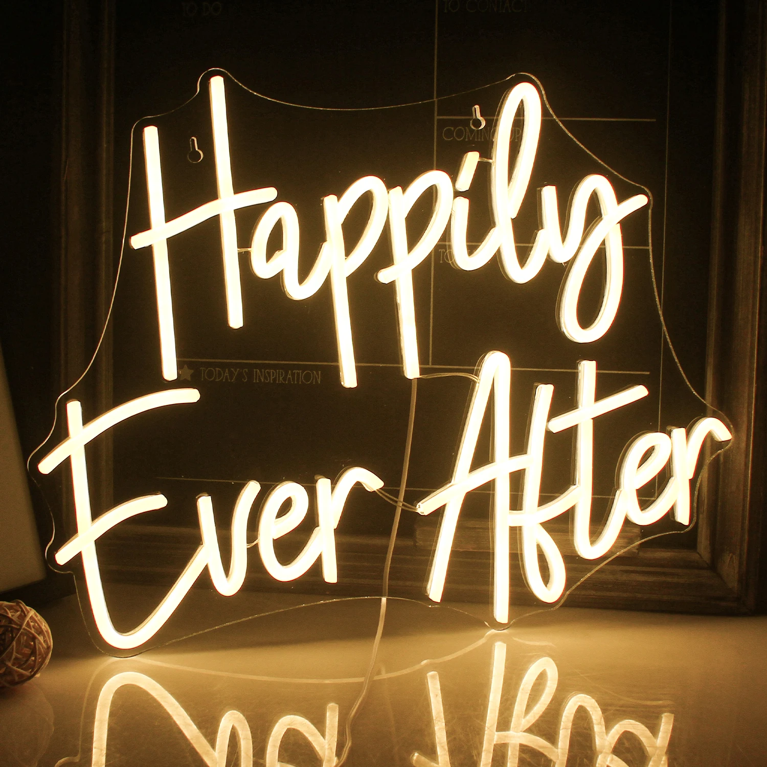 Happily-Ever-After-Neon-Signs-Home-Wedding-Bedroom-Decoration-Happy ...