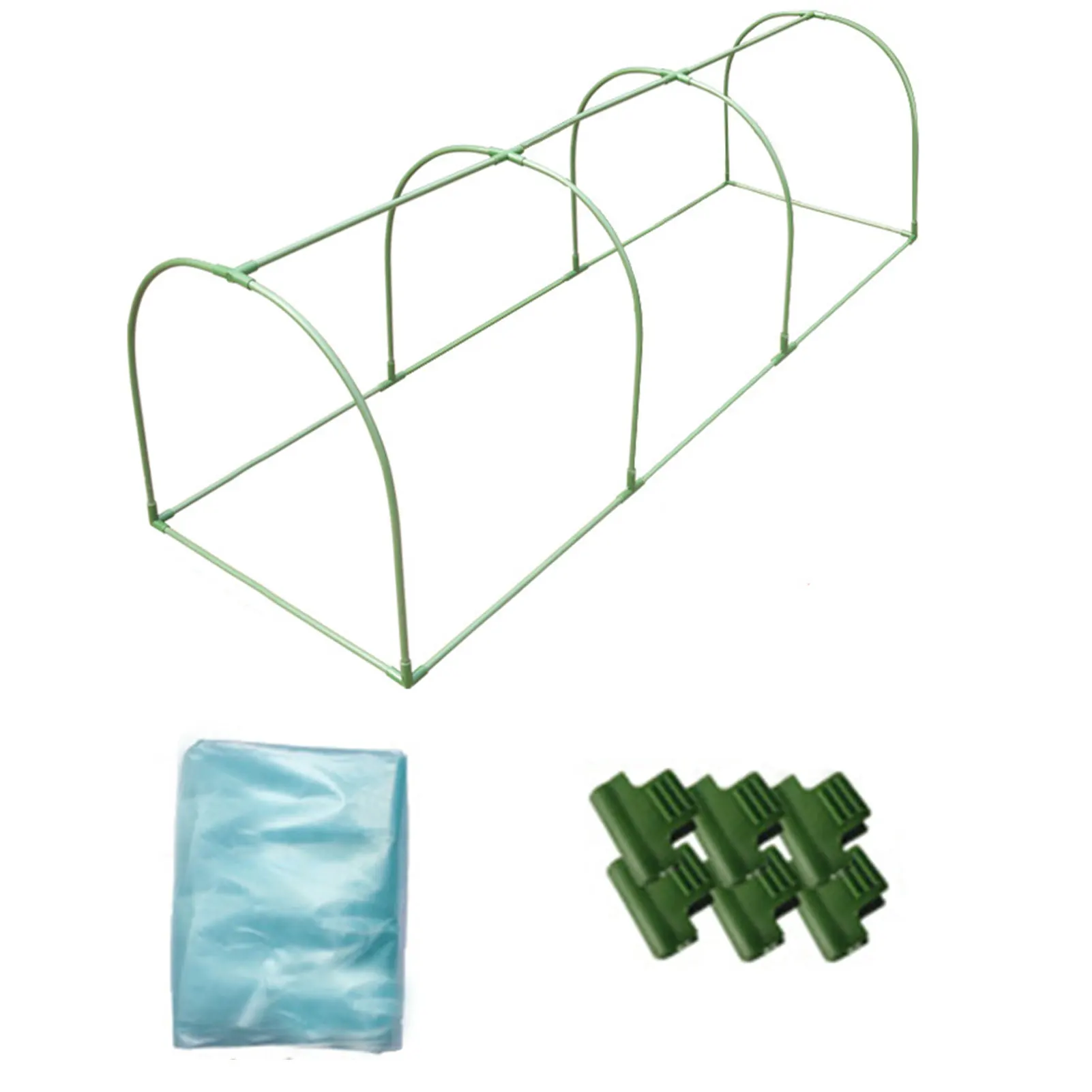 Garden Hoops And Netting Kit Plant Cover With Garden Hoops Clips For ...