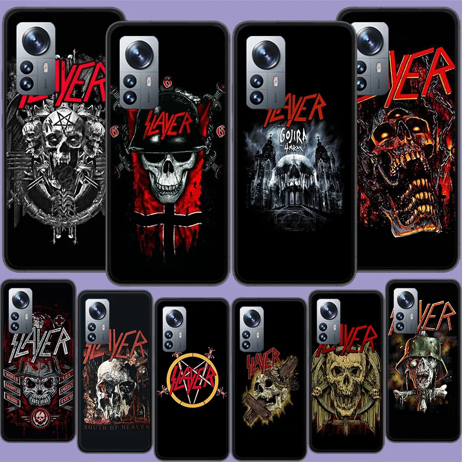 Slayer Heavy Metal Rock Band Phone Case for Xiaomi Mi 12(12 X) (QH448-7)