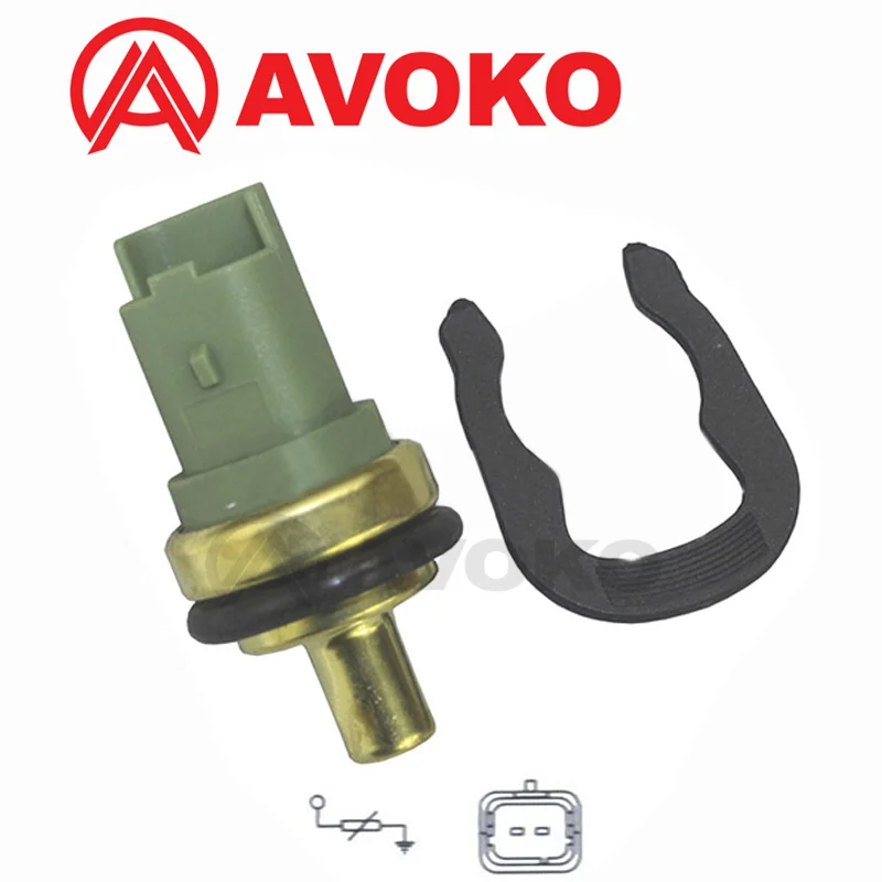 푸조 용 냉각수 수온 센서 스위치 107 206 207 208 307 307 308 406 407 3008 4007 파트너 96 ...