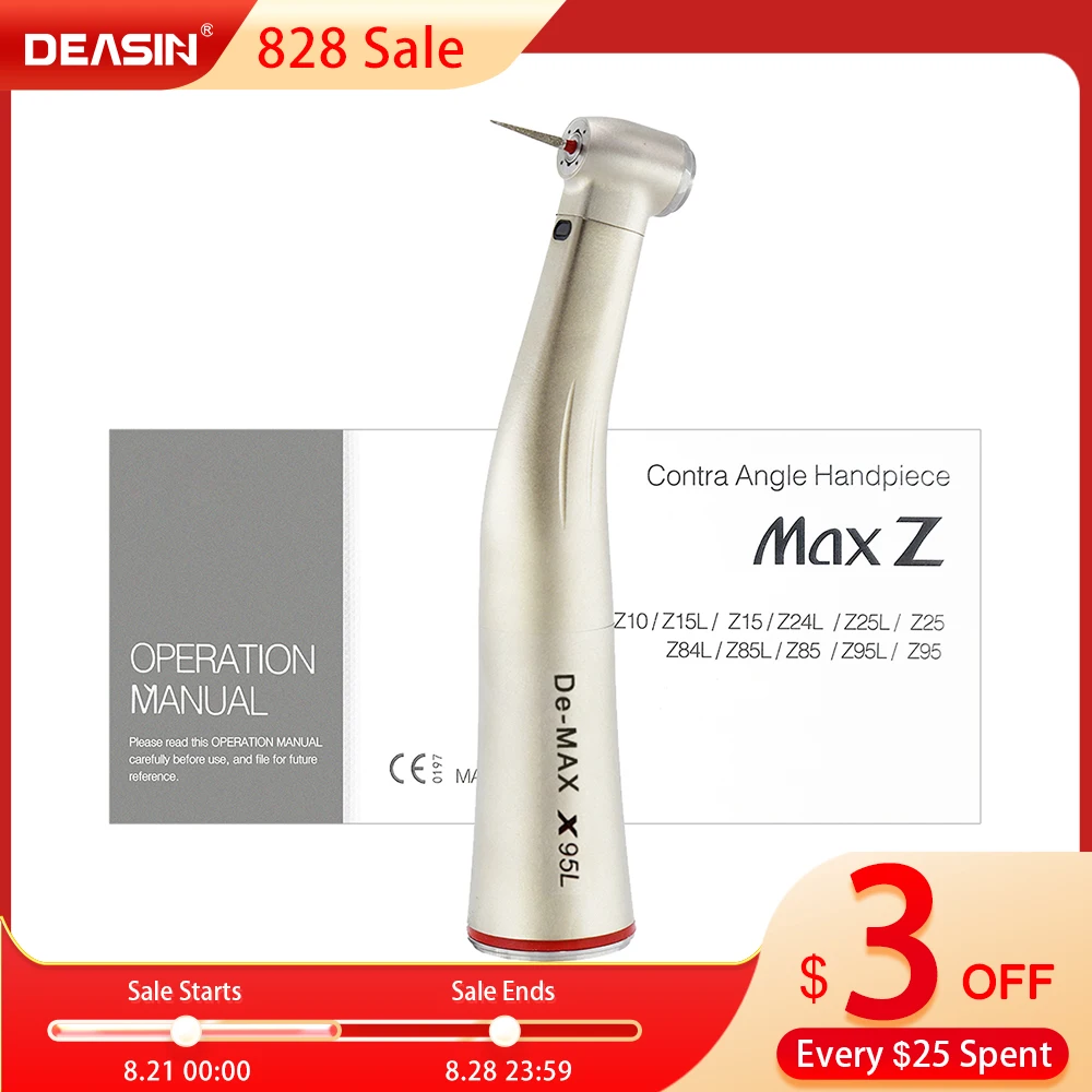 Dental-low-speed-handpiece-1-5-contra-angle-Increasing-Red-Ring-Contra ...