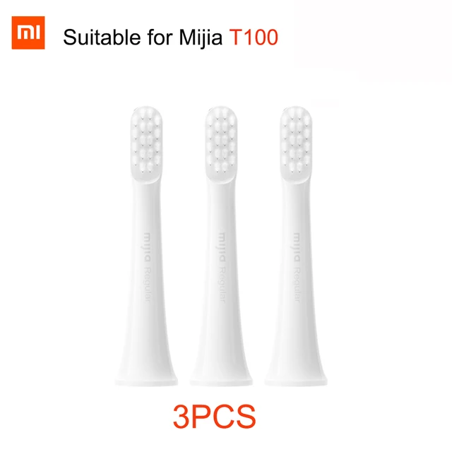 Original XIAOMI MIJIA Sonic Electric Toothbrush Head T100 T300 T500 T500C Replacement Toothbrush ...