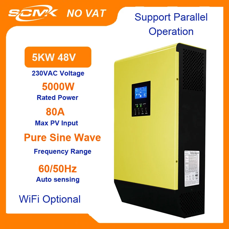 Grid-On-Off-Inverter-Solar-5000W-220V-Battery-48V-MPPT-80A-Support ...