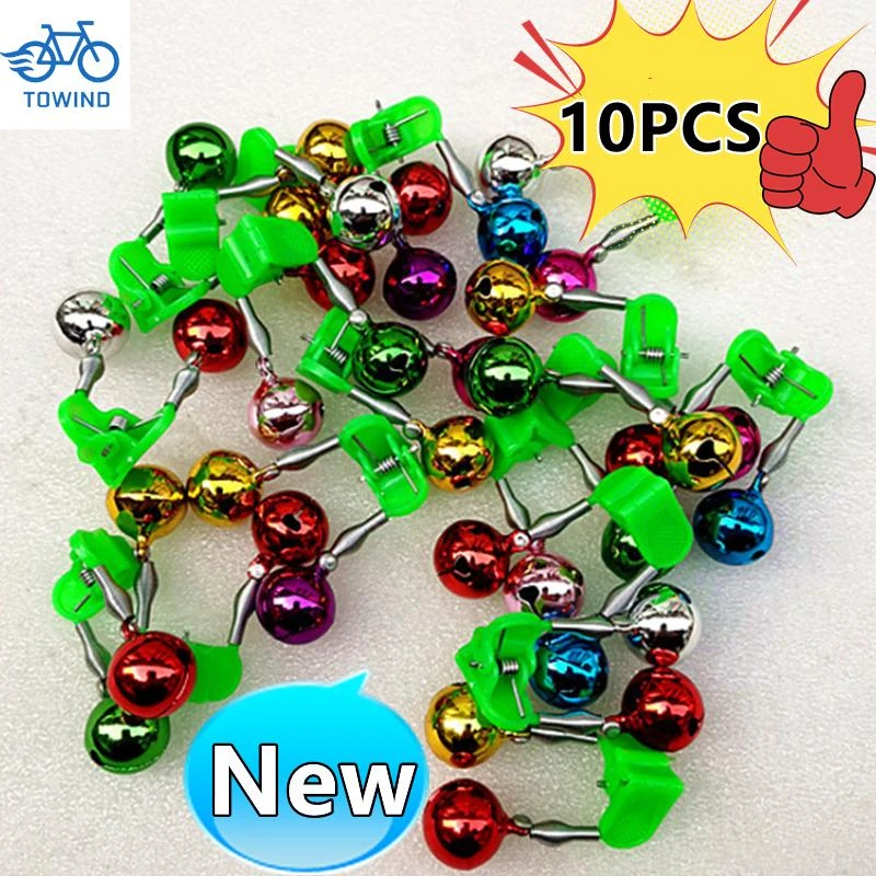New Color Fishing Bite Alarms Fishing Rod Bell Rod Clamp Tip Clip Bells ...