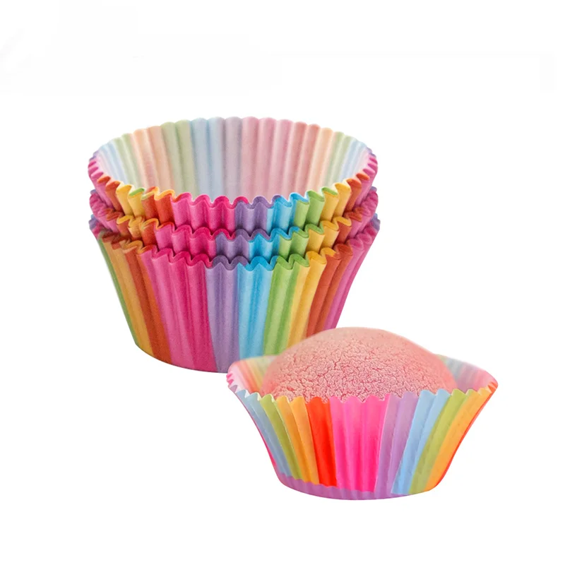 100pcs-Pastry-Accessory-Muffin-Cupcake-Paper-Cups-Mini-Baking-Cups ...