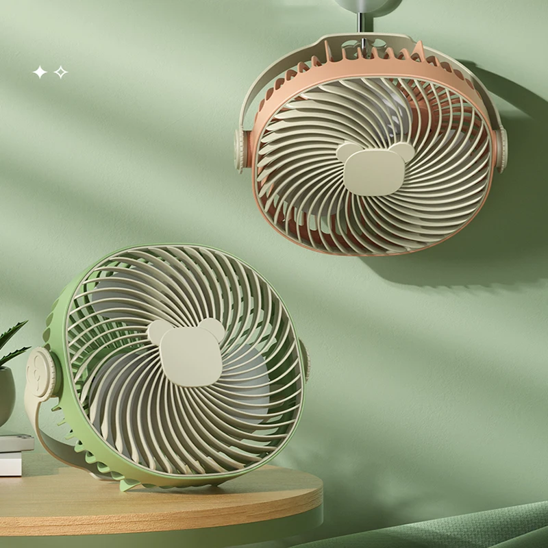Household-Circulating-Small-Fan-Desktop-Silent-Portable-Wall-mounted ...
