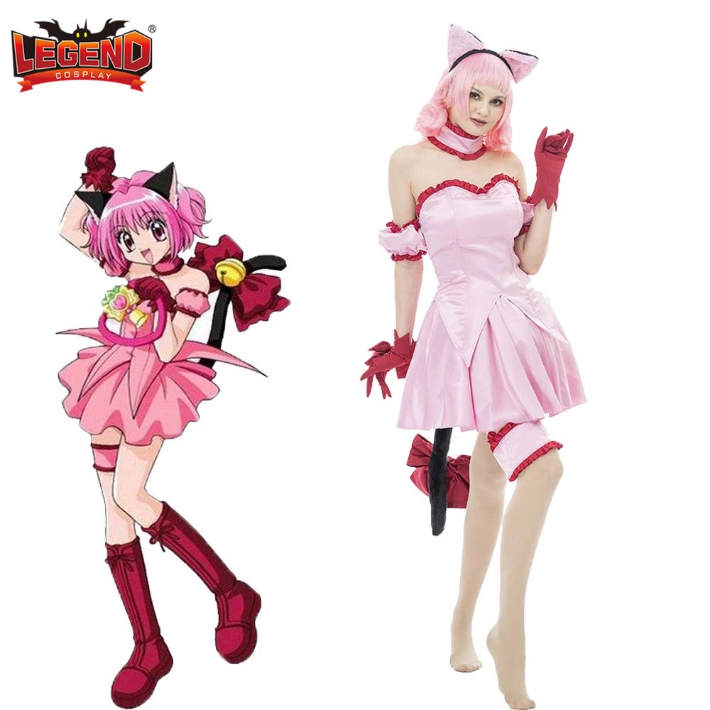 Tokyo Mew MewMew Mew Power Momomiya Ichigo Cosplay Costume Outfits Halloween Carnival Suit ...