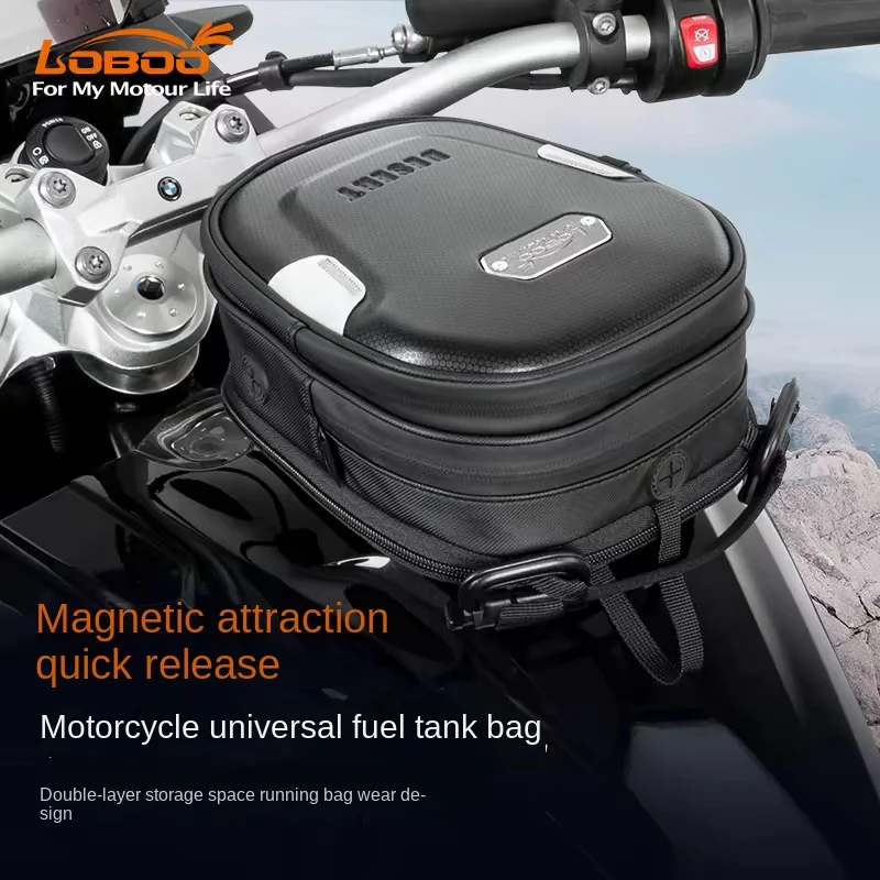 4-5L-LOBOO-Motorcycle-Fanny-Pack-Motorcycle-Travel-Storage-Bag-Magnetic ...