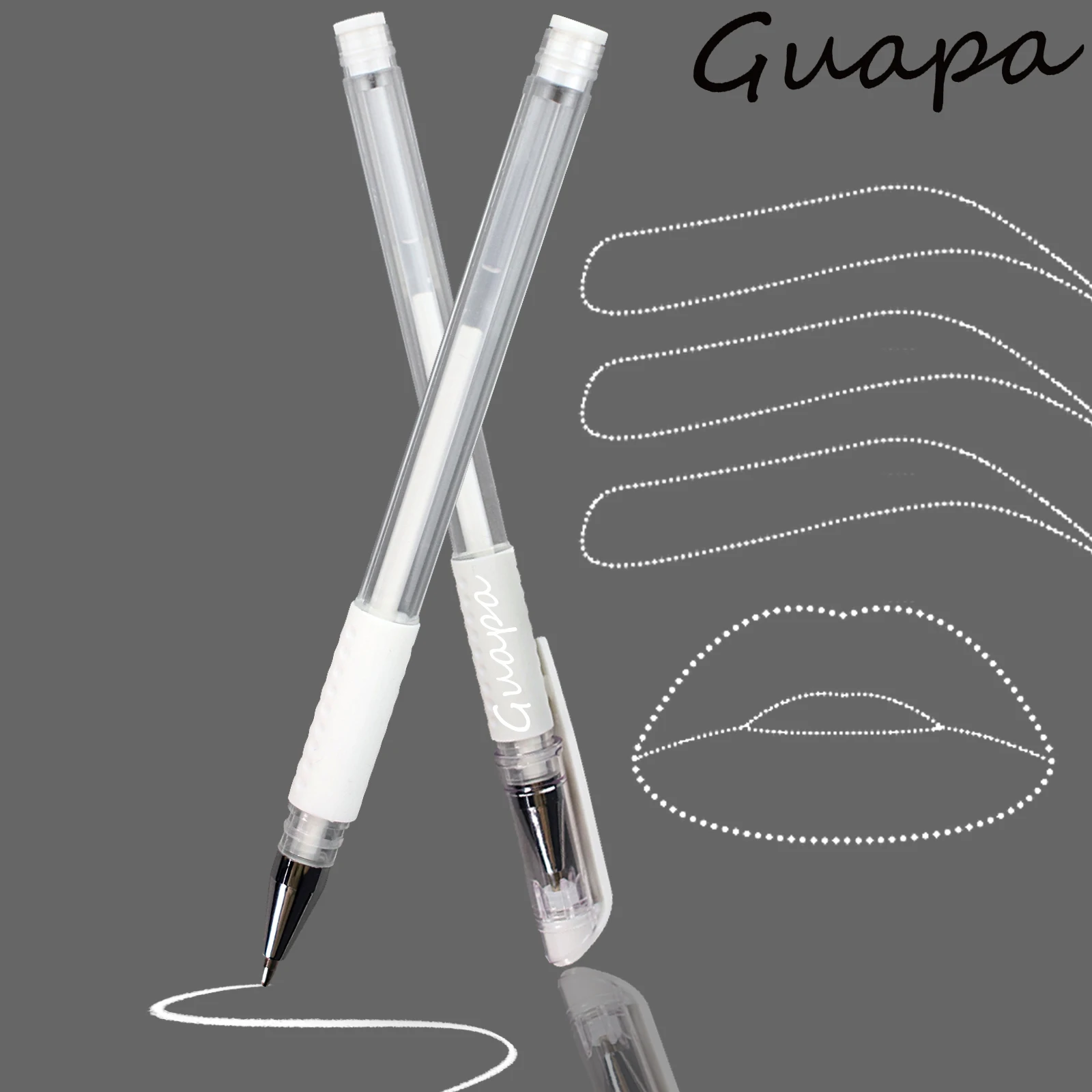 2PCS-Augenbraue-Marker-Stift-Tattoo-Zubeh-r-Microblading-Chirurgische ...