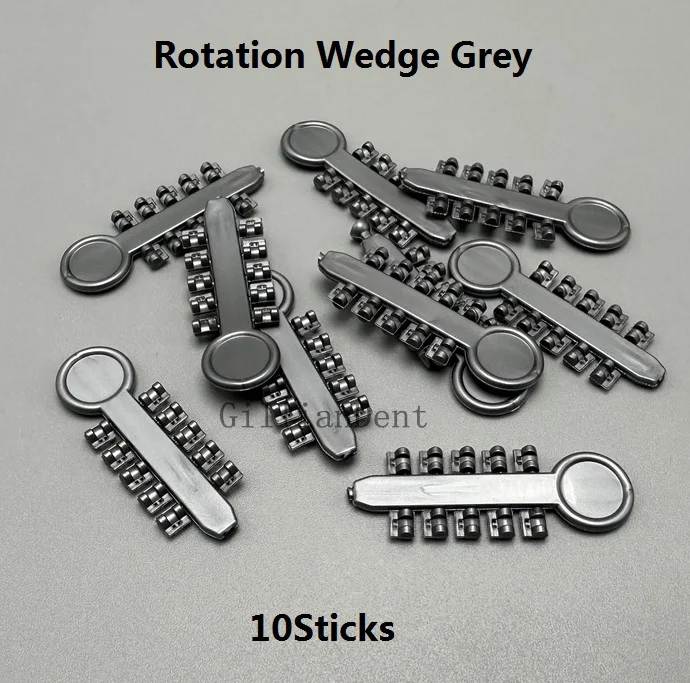 10-Sticks-Dental-Orthodontics-Ortho-High-Elastic-Rubber-Rotation-Wedge ...