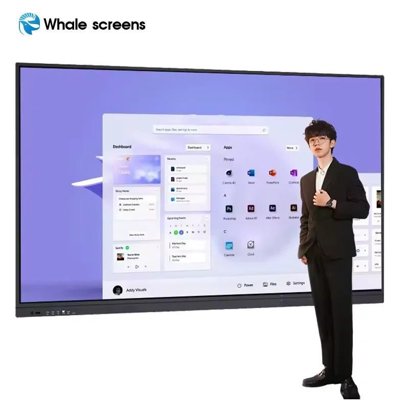 Interactive-panel-55-65-75-85-inches-digital-whiteboard-smart-board ...