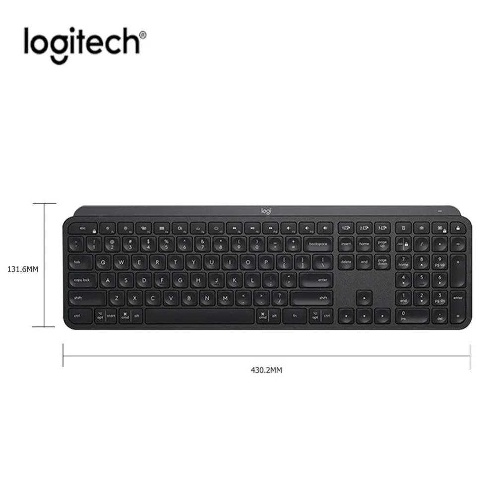 Logitech MX Keys/MX KEYS FOR MAC Wireless Bluetooth Keyboard Multi ...