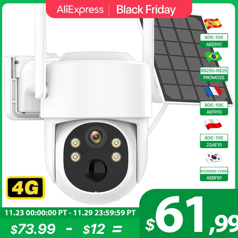 Wireless-Outdoor-Security-Camera-With-4G-SIM-Card-Built-in-Battery ...