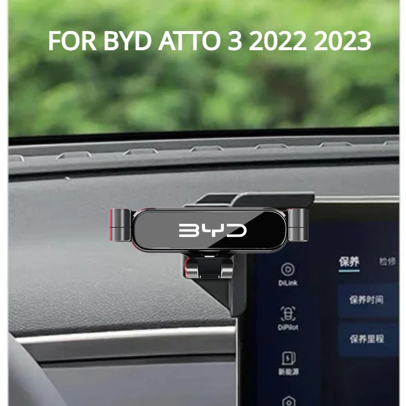 For-BYD-Atto-3-Yuan-Plus-2022-Car-Phone-Holder-Interior-Parts ...