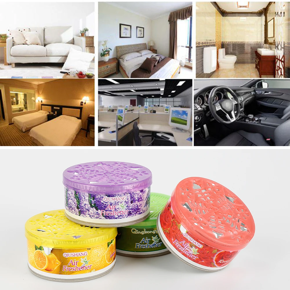 New-1Pc-4-Various-Flavors-Solid-Indoor-Car-Home-Solid-Deodorizing-Scent ...