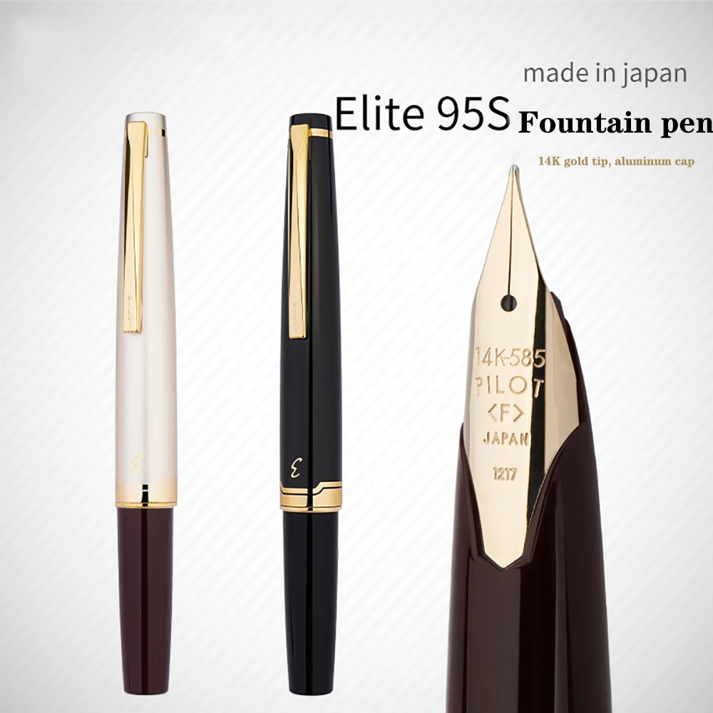 New-Japan-PILOT-Fountain-Pen-14K-Gold-Tip-95s-Elite-95th-Anniversary ...