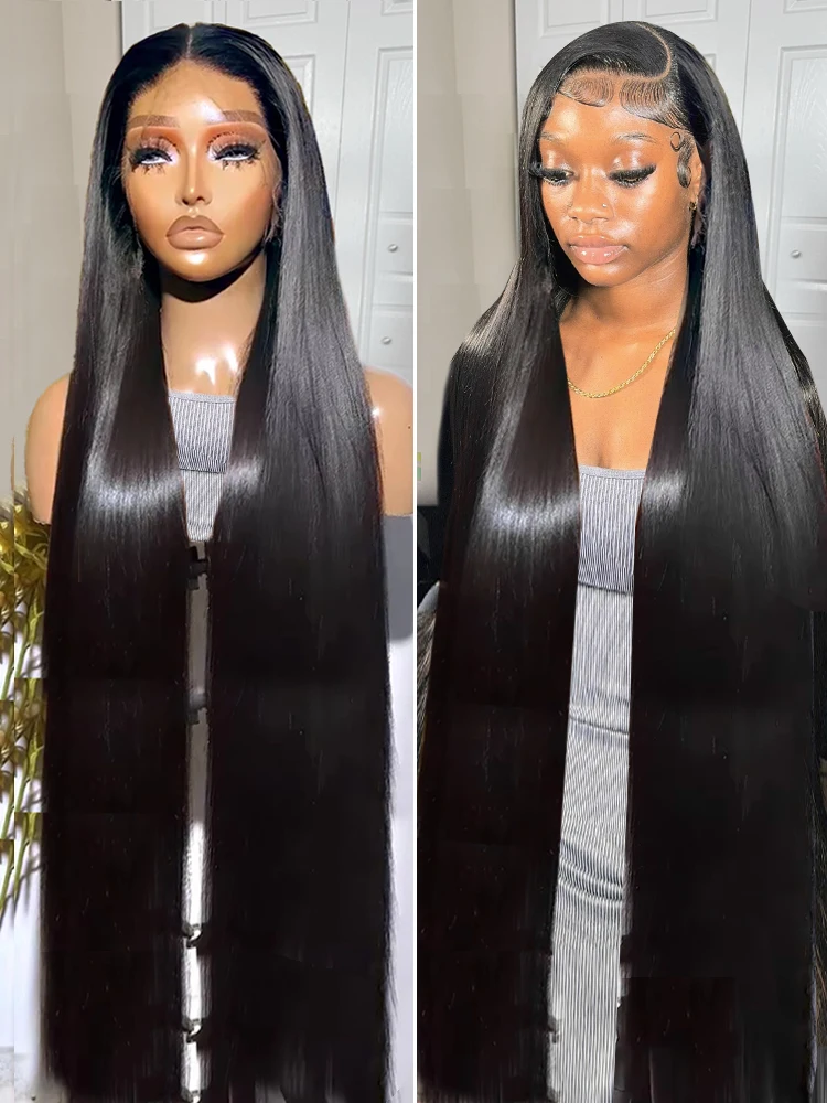 40-42-Inch-Bone-Straight-Frontal-Wig-13x4-Lace-Front-Human-Hair-Wigs ...