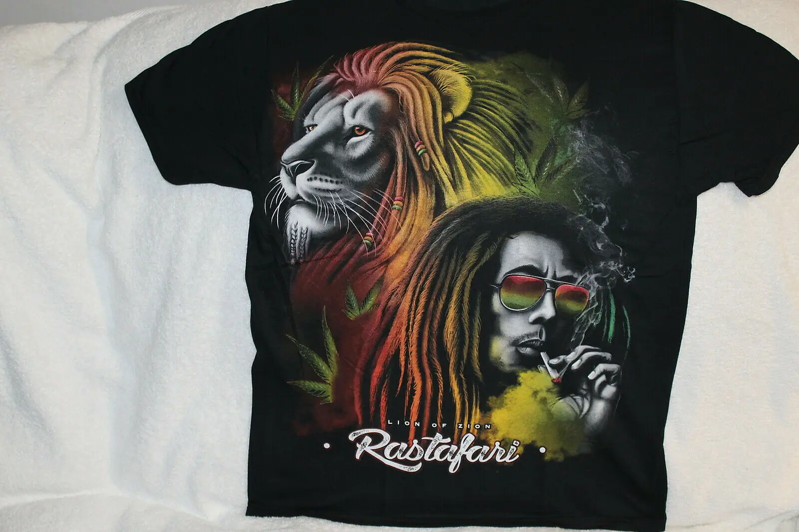 Rastafarian Lion Bob Marley