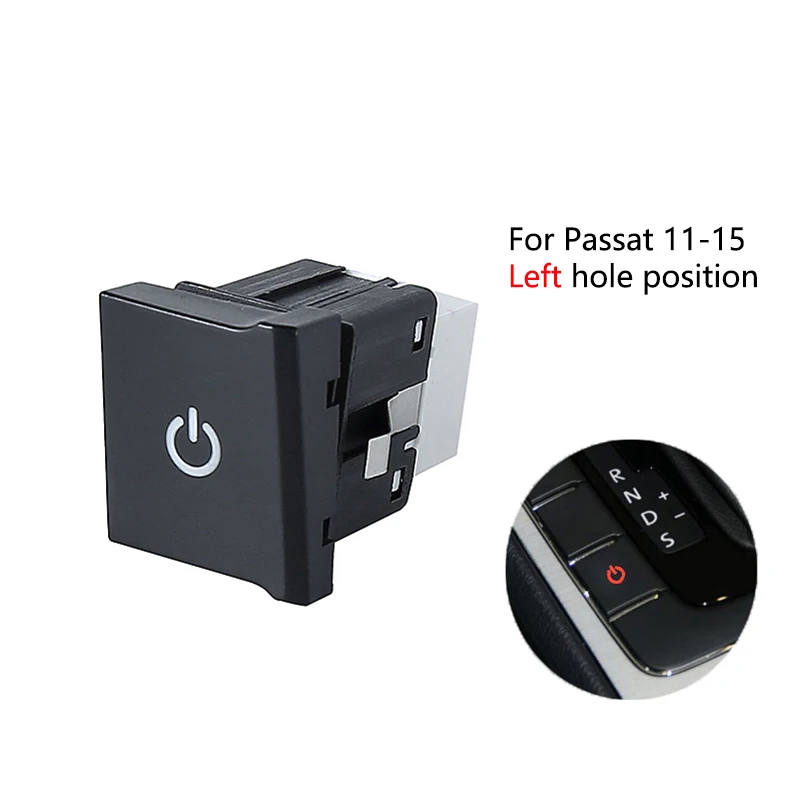 1PC Car Red Light LED Spotlights DRL Parking Radar Power Supply Left ...