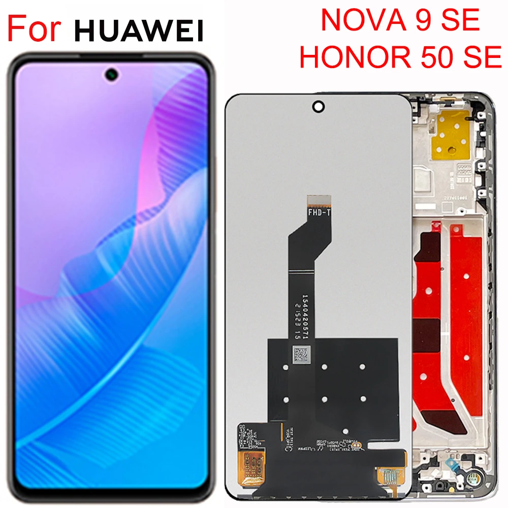 Pantalla LCD Original de 6,78 pulgadas para móvil, digitalizador de Panel táctil para Huawei ...