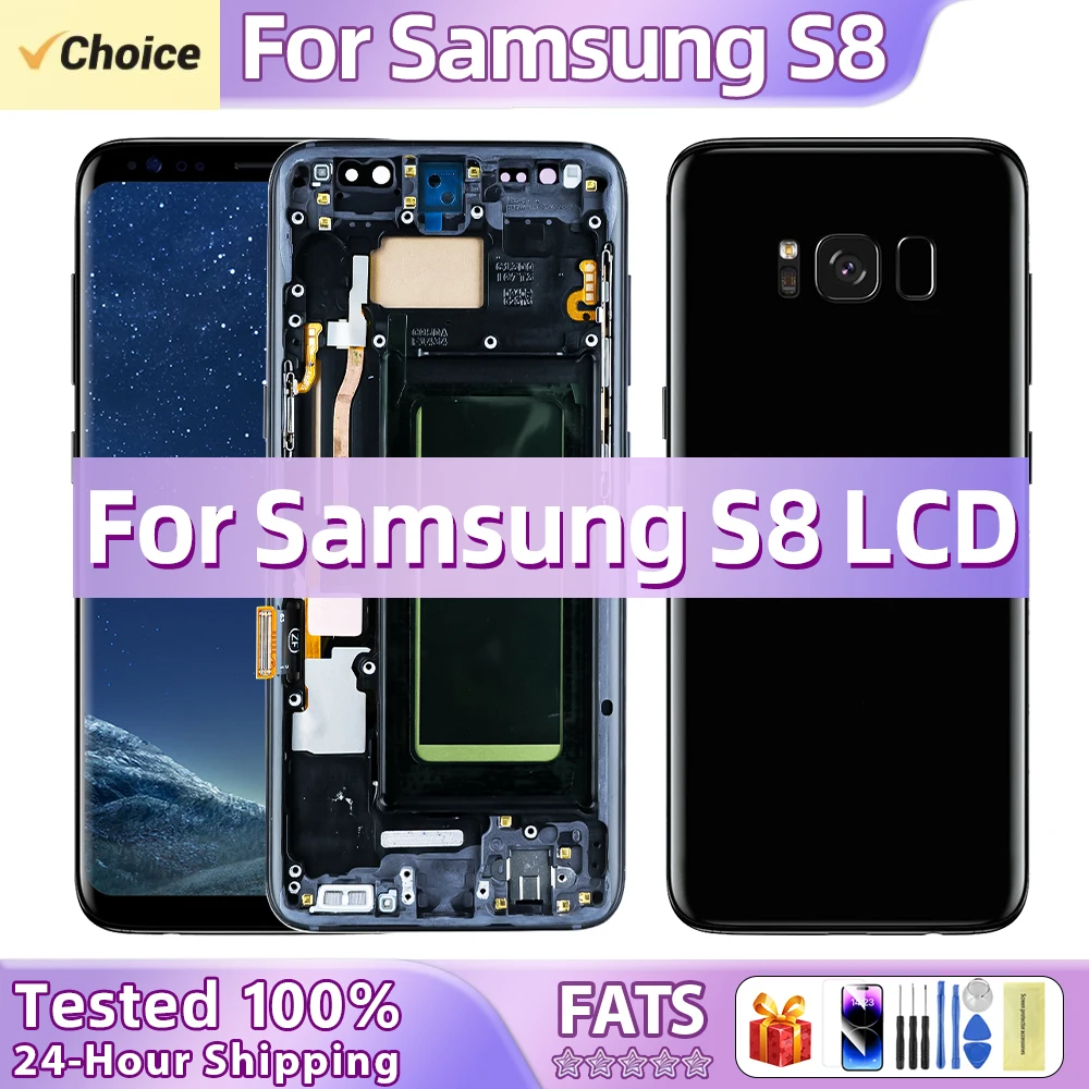 High-Qualit-Display-S8-Amoled-LCD-For-Samsung-Galaxy-S8-G950A-G950-LCD ...