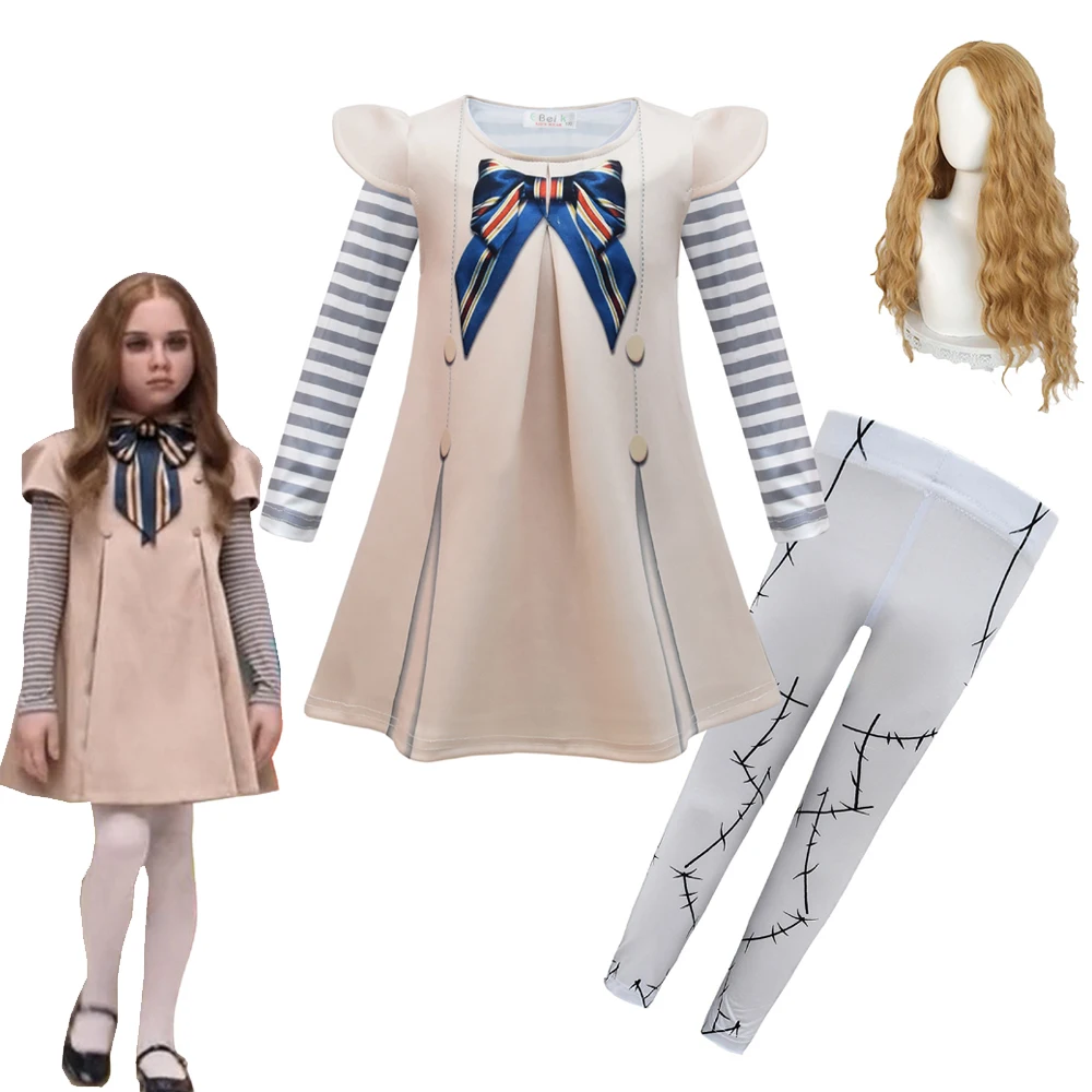 Baby Girls M3GAN Dresses and Pants Clothes Sets AI Doll Robots Megan ...